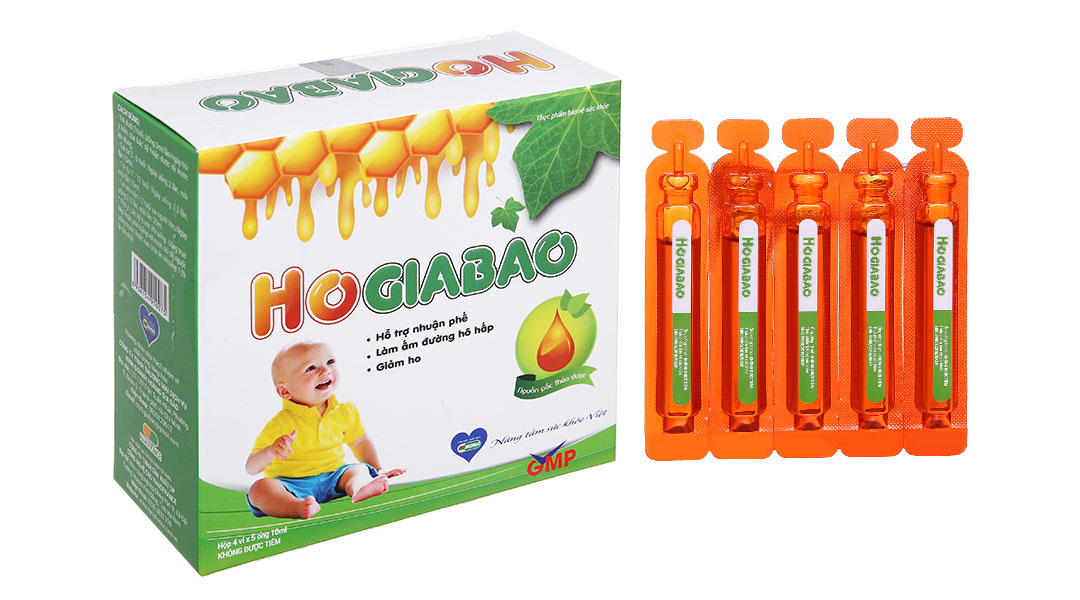 Siro Ho Hgb 10Ml hộp 20 ống - 05/2026 | nhathuocankhang.com