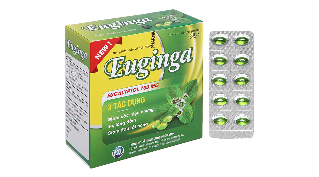 Euginga hộp 100 viên - 01/2026 | nhathuocankhang.com