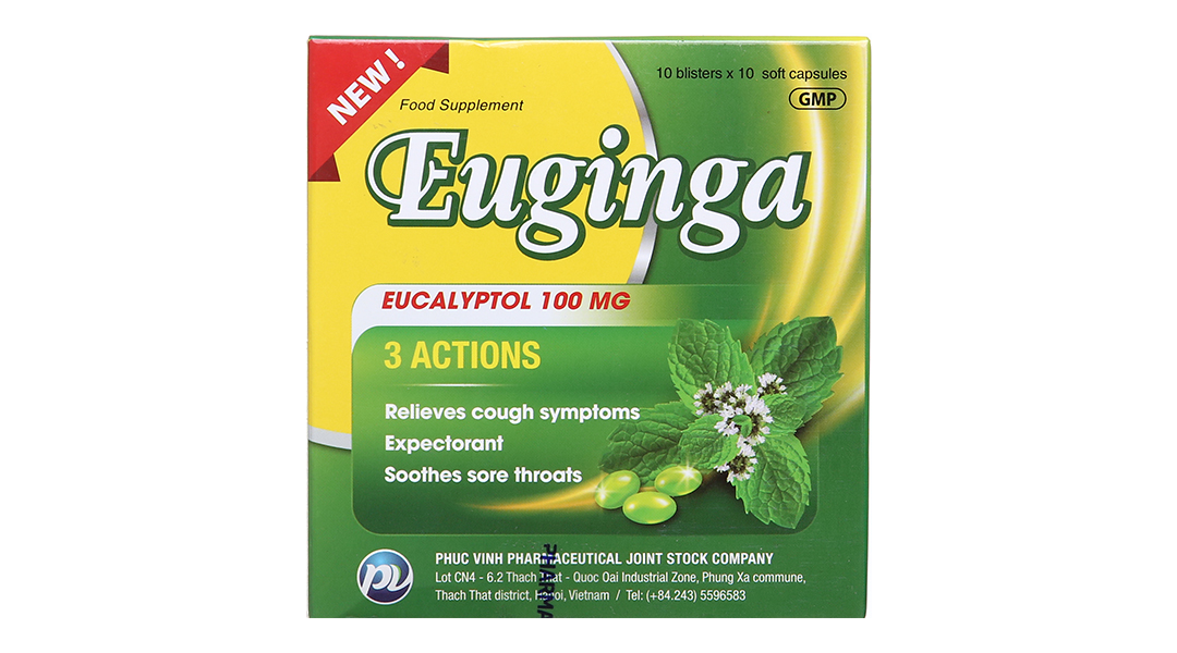 Euginga hộp 100 viên - 01/2026 | nhathuocankhang.com