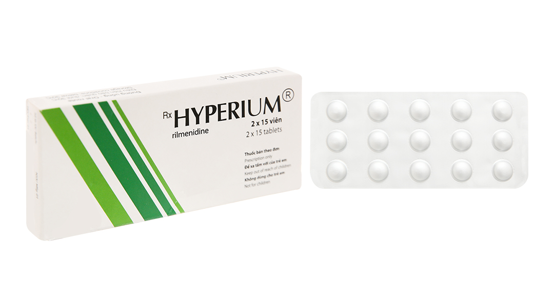 Thuốc Hyperium 1mg trị tăng huyết áp (2 vỉ x 15 viên) - 10/2025 ...
