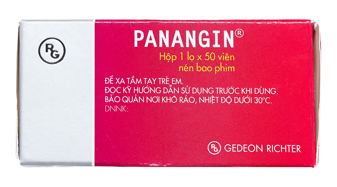 Thuốc Panangin trị suy tim, loạn nhịp lọ 50 viên - 08/2025 ...