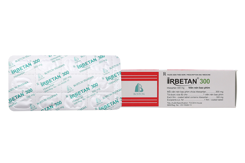Irbetan 300 điều trị tăng huyết áp nguyên phát hộp 50 viên - 03/2026 ...