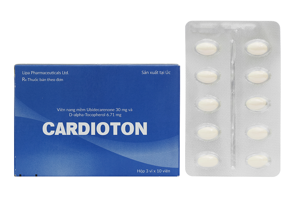 Thuốc Cardioton 30mg trị tăng huyết áp và thiếu máu ở tim - 12/2025 ...
