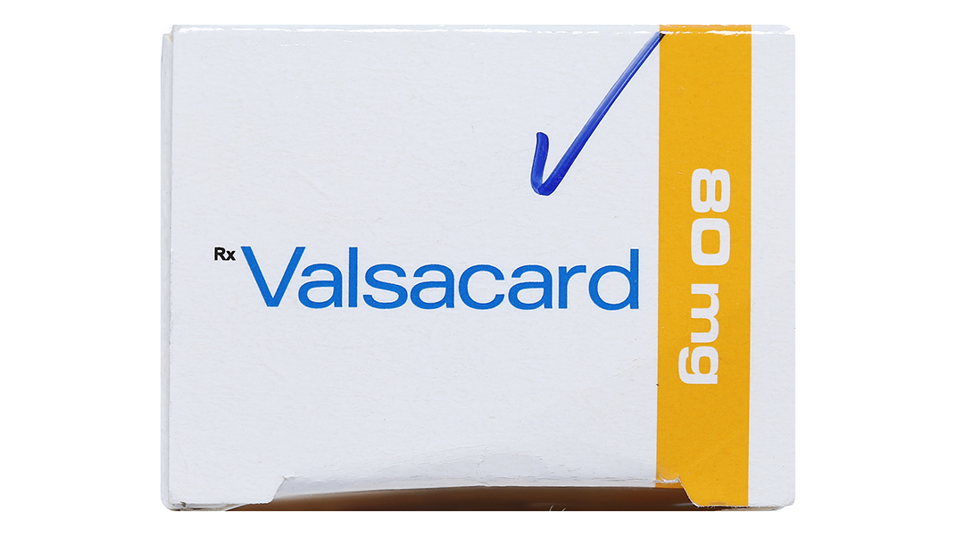 Valsacard 80mg trị tăng huyết áp, suy tim (4 vỉ x 7 viên) - 08/2025 ...
