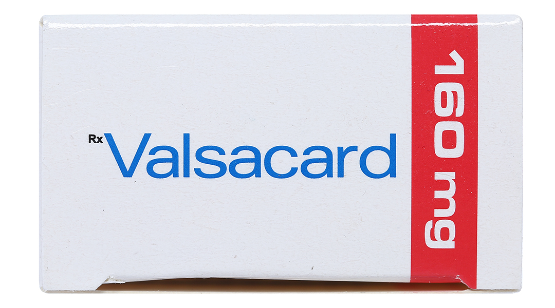 Valsacard 160mg trị tăng huyết áp, suy tim (4 vỉ x 7 viên) - 08/2025 ...