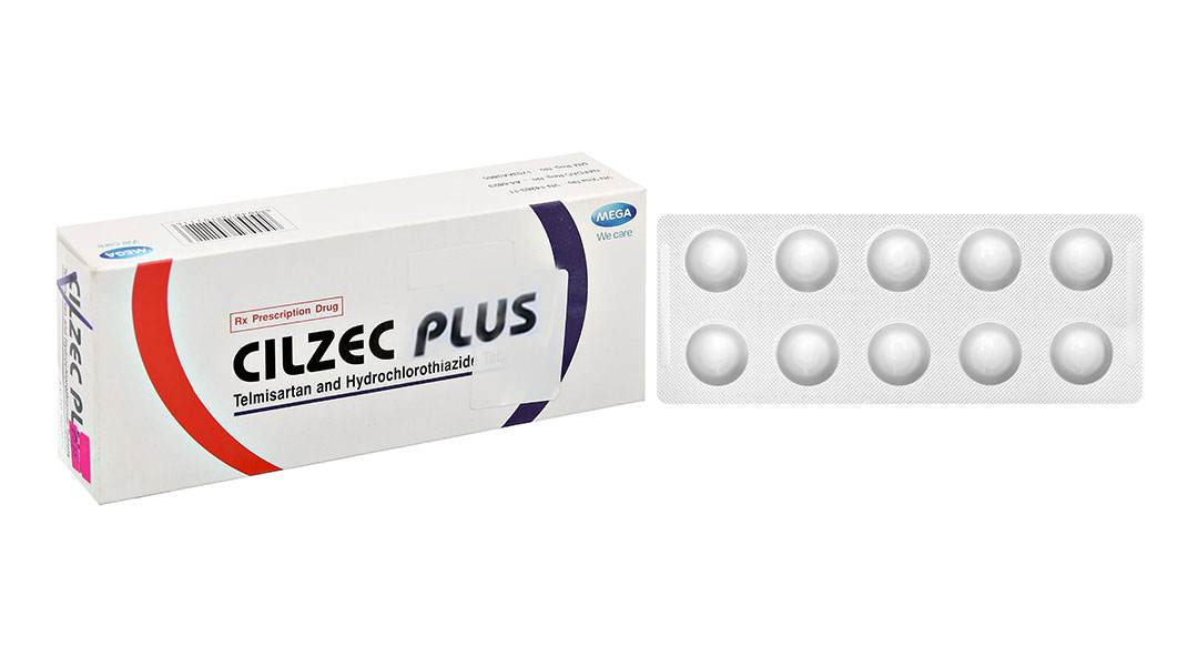 Cilzec Plus trị tăng huyết áp (3 vỉ x 10 viên) - 09/2025 ...