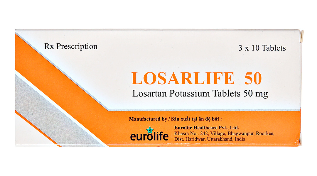 Losarlife 50 trị tăng huyết áp (3 vỉ x 10 viên) - 01/2026 ...
