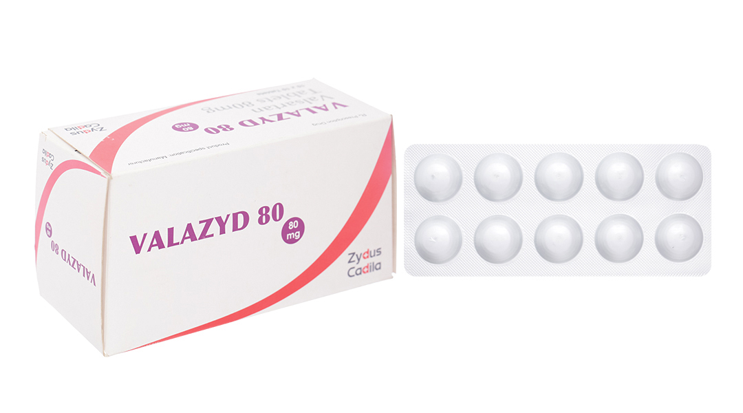 Valazyd 80 trị tăng huyết áp, suy tim (10 vỉ x 10 viên) - 01/2026 ...