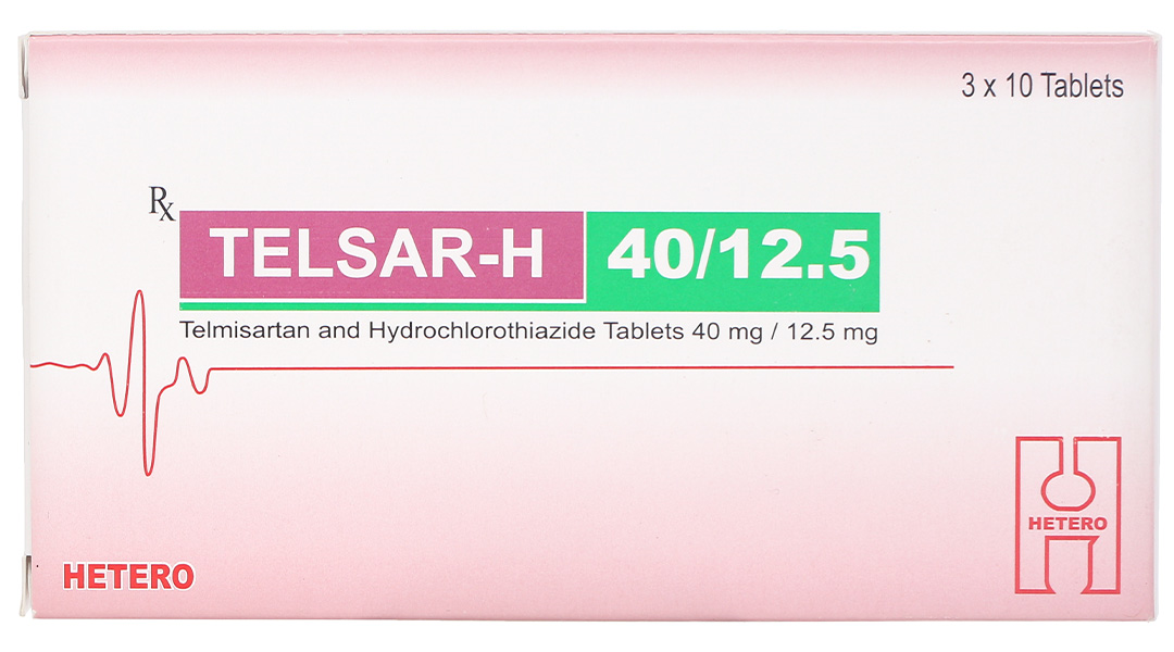 Thuốc Telsar-H 40/12.5 trị tăng huyết áp - 04/2026 | nhathuocankhang.com