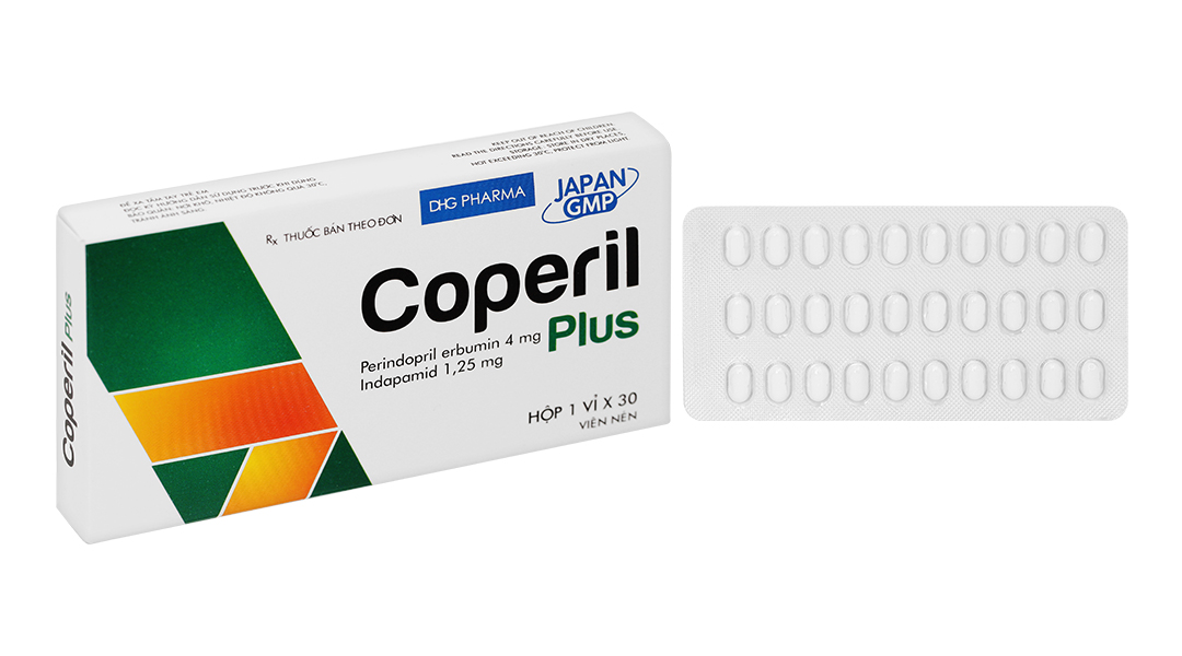 Thuốc Coperil Plus điều trị tăng huyết áp - 03/2026 | nhathuocankhang.com