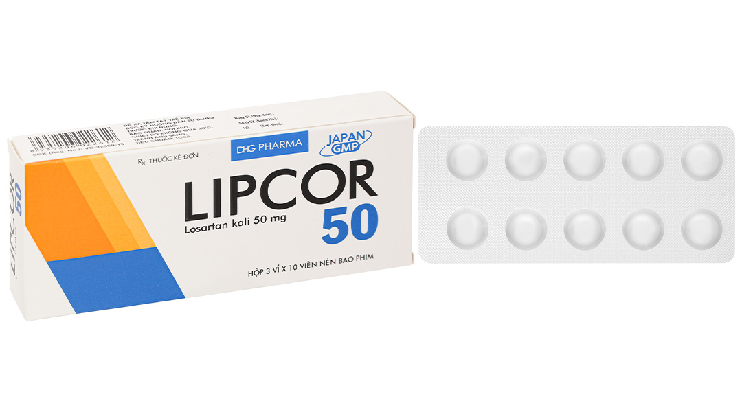 Thuốc Lipcor 50 trị tăng huyết áp, suy tim mạn tính - 08/2025 ...