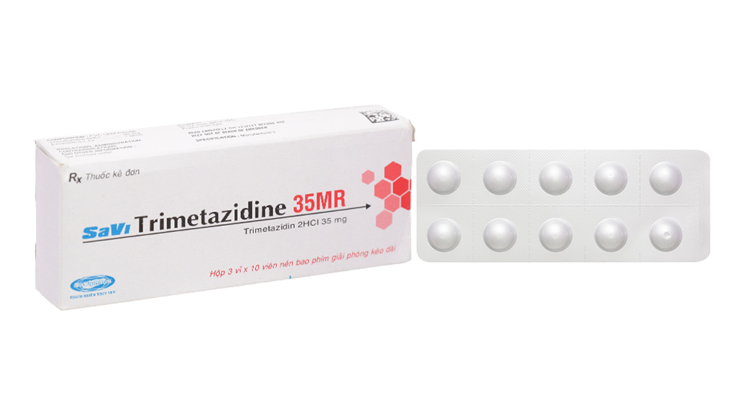 Thuốc Savi Trimetazidine 35MR điều trị đau thắt ngực - 06/2025 ...
