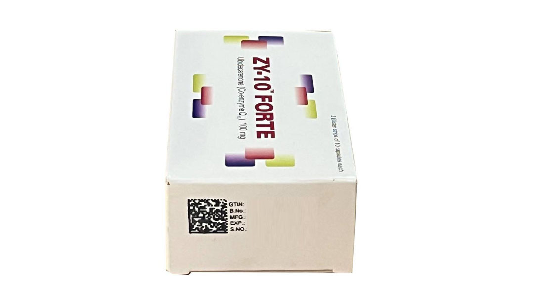 ZY-10 Forte 100mg trị bệnh tim mạch (3 vỉ x 10 viên) - 09/2024 ...