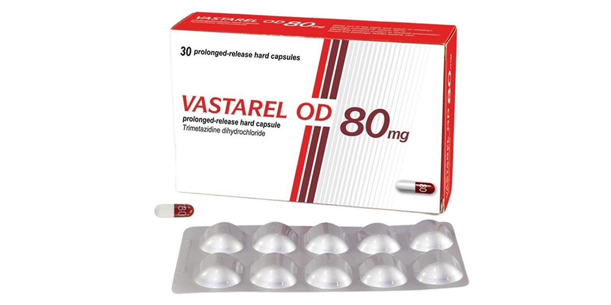 Vastarel OD 80mg hỗ trợ điều trị đau thắt ngực ổn định (3 vỉ x 10 viên ...
