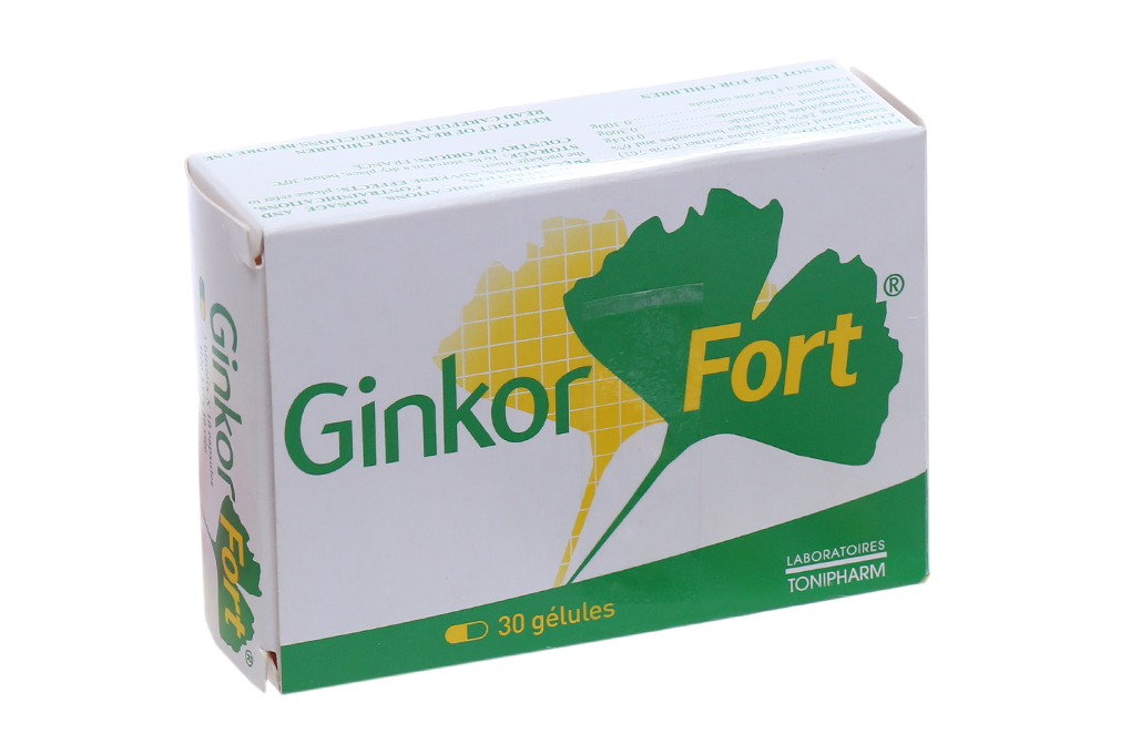 Thuốc Ginkor Fort trị trĩ, suy giãn tĩnh mạch (3 vỉ x 10 viên) - 10/ ...