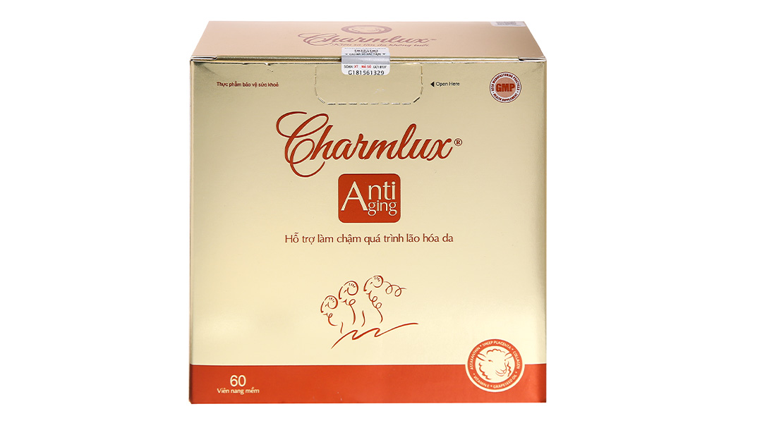 Charmlux Anti-Aging hộp 60 viên - 10/2025 | nhathuocankhang.com