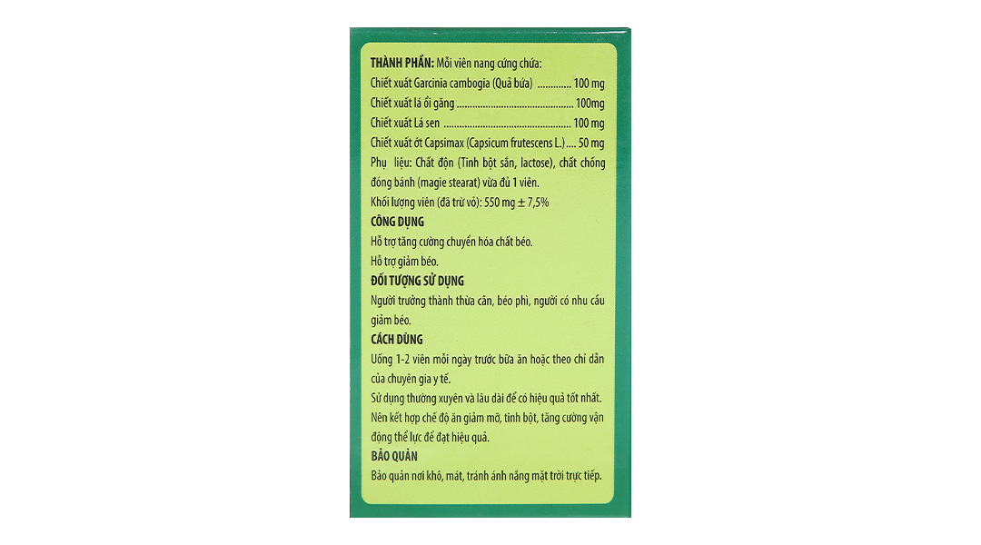 Kingphar Viên Uống Slim hộp 60 viên - 05/2026 | nhathuocankhang.com