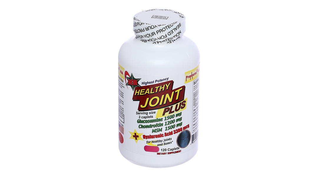 Healthy Joint Plus bổ sung dịch khớp, giảm đau khớp chai 120 viên - 12/ ...