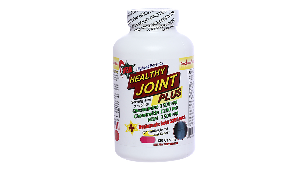 Healthy Joint Plus bổ sung dịch khớp, giảm đau khớp chai 120 viên - 12/ ...