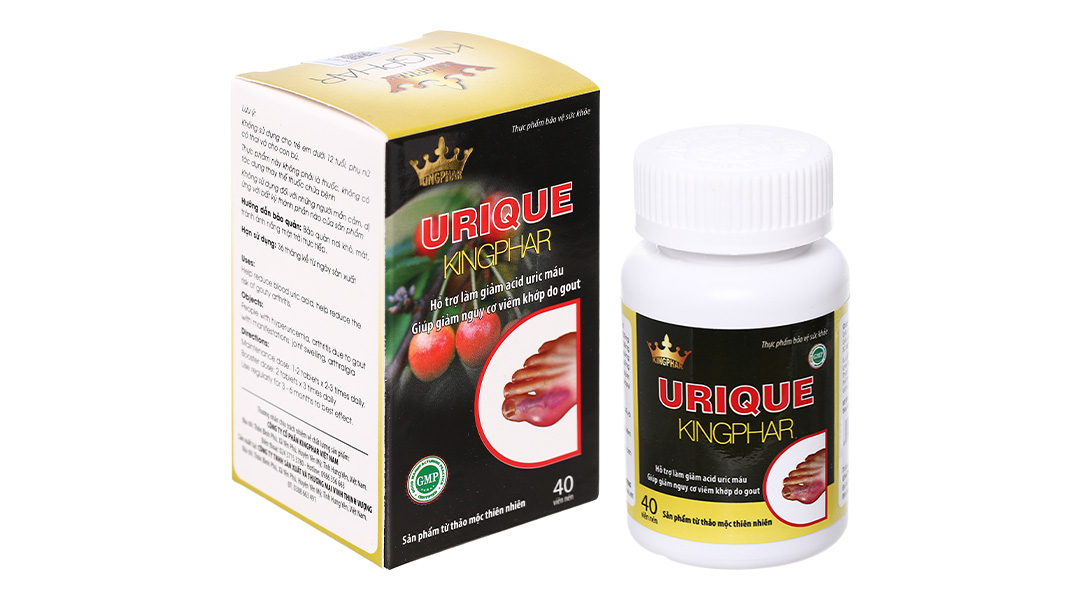 Kingphar Urique hộp 40 viên - 05/2026 | nhathuocankhang.com
