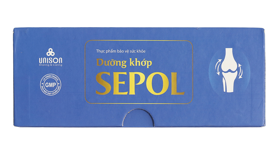 Thực phẩm bảo vệ sức khỏe Dưỡng Khớp Sepol hộp 30 viên - 10/2025 ...
