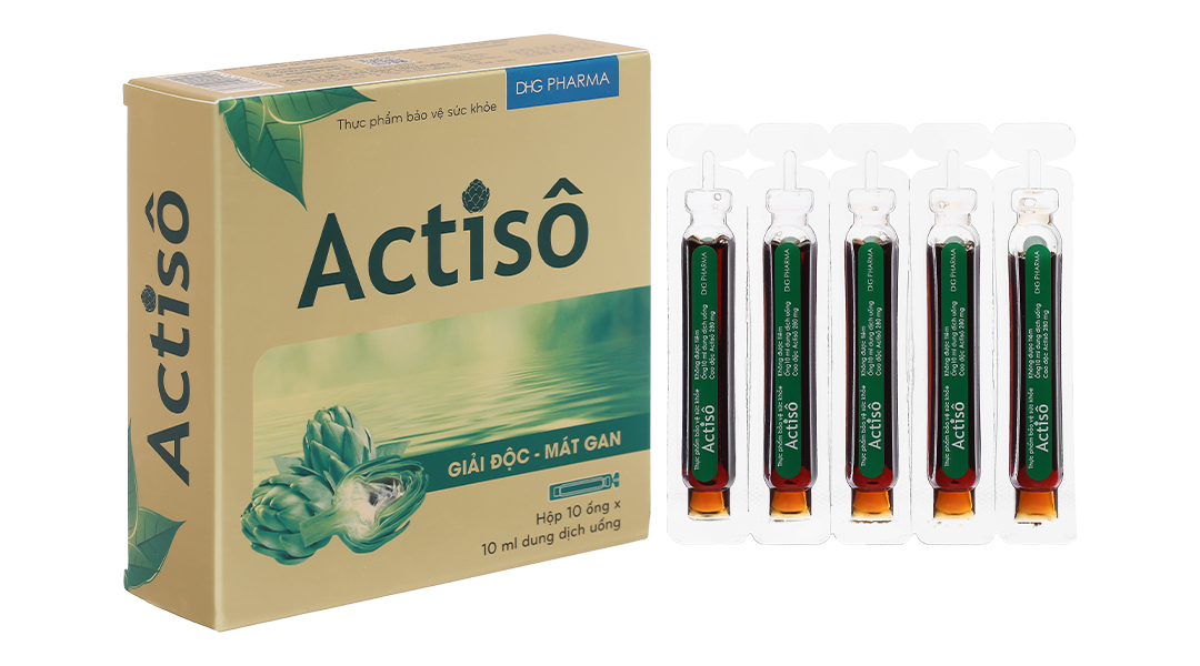 Actiso hộp 10 ống - 12/2025 | nhathuocankhang.com