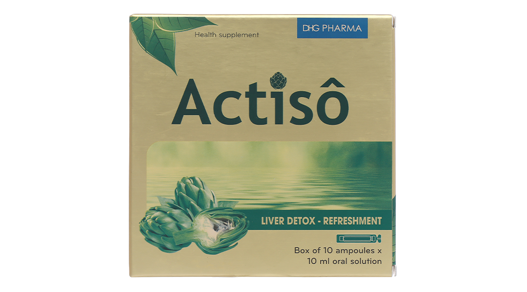 Actiso hộp 10 ống - 10/2025 | nhathuocankhang.com
