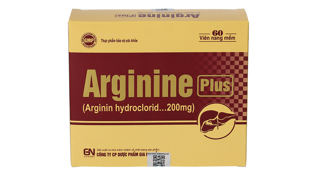 Arginin Plus hộp 60 viên - 09/2025 | nhathuocankhang.com