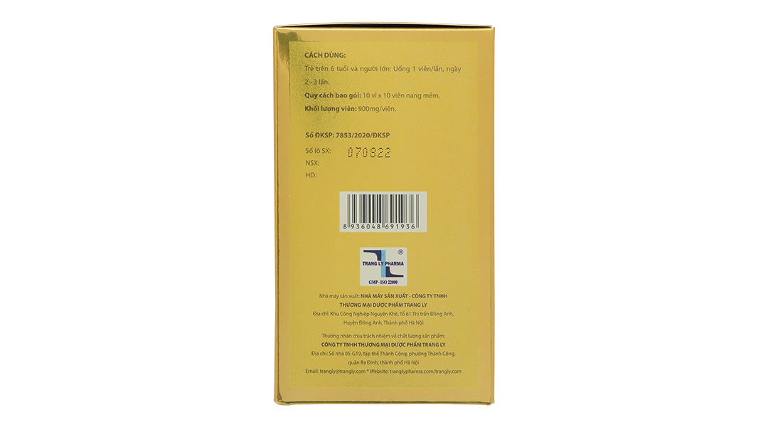 Traly Arginin hộp 100 viên - 08/2025 | nhathuocankhang.com