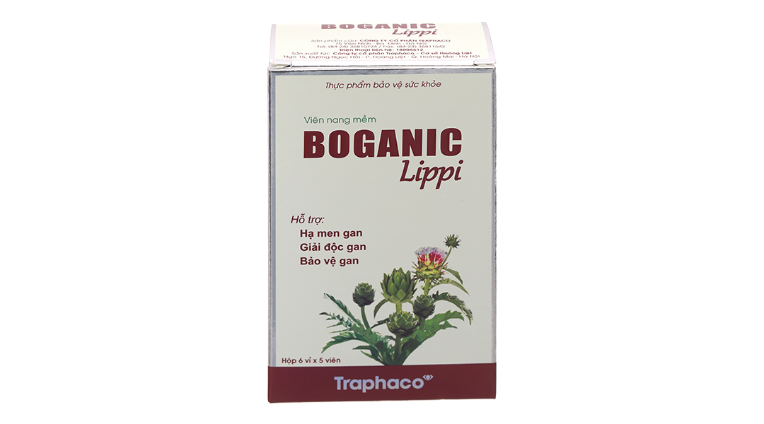 Boganic Lippi hộp 30 viên - 12/2025 | nhathuocankhang.com