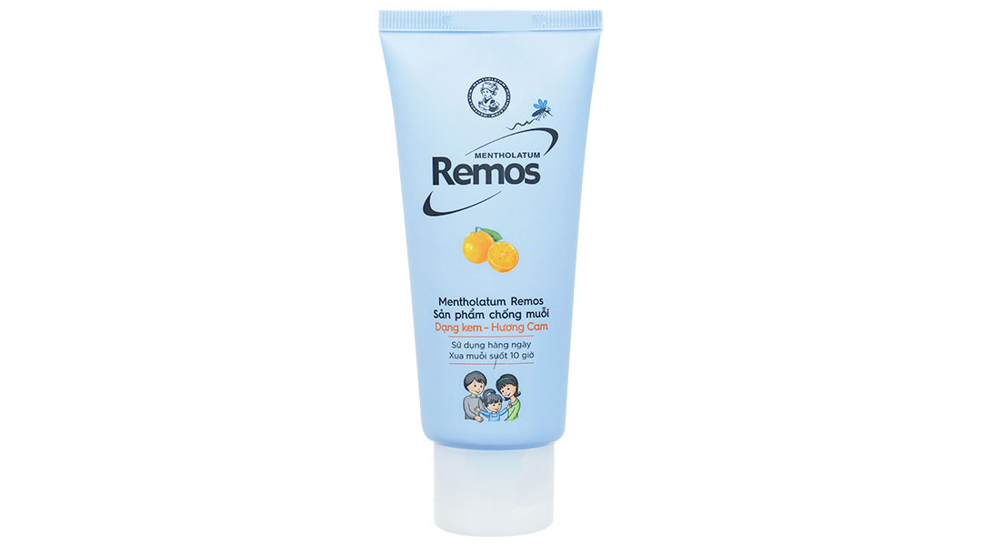 Kem chống muỗi Remos hương cam tuýp 70g - 02/2026 | nhathuocankhang.com