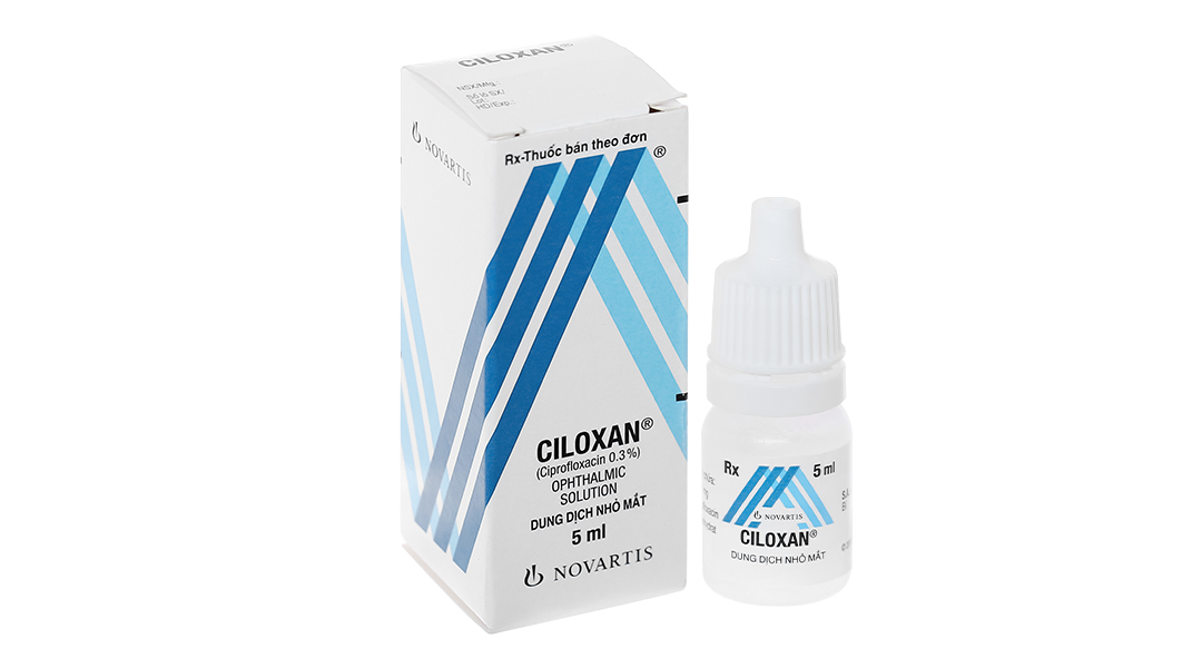 Dung dịch nhỏ mắt Ciloxan 0.3% trị nhiễm khuẩn mắt lọ 5ml - 12/2025 ...